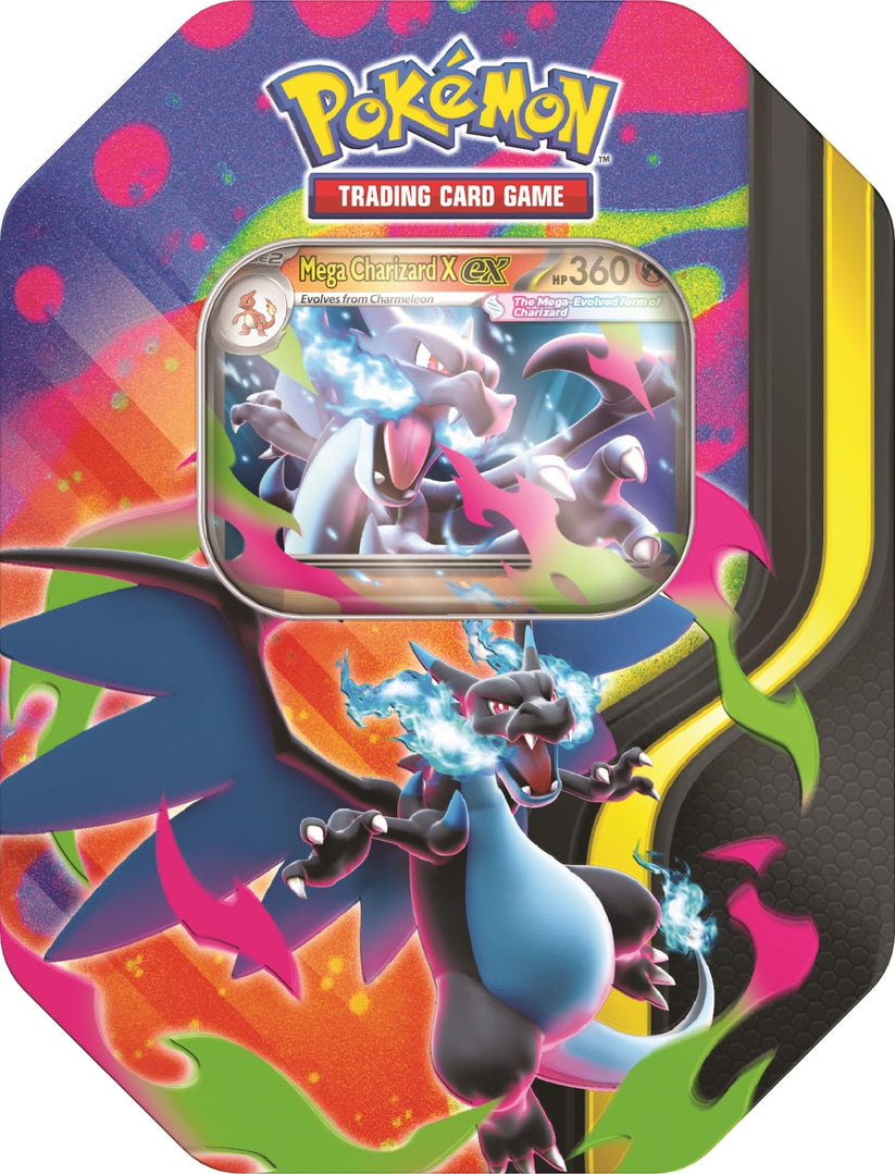 Pokémon TCG: Mega Charizard Tin – TCGSPY